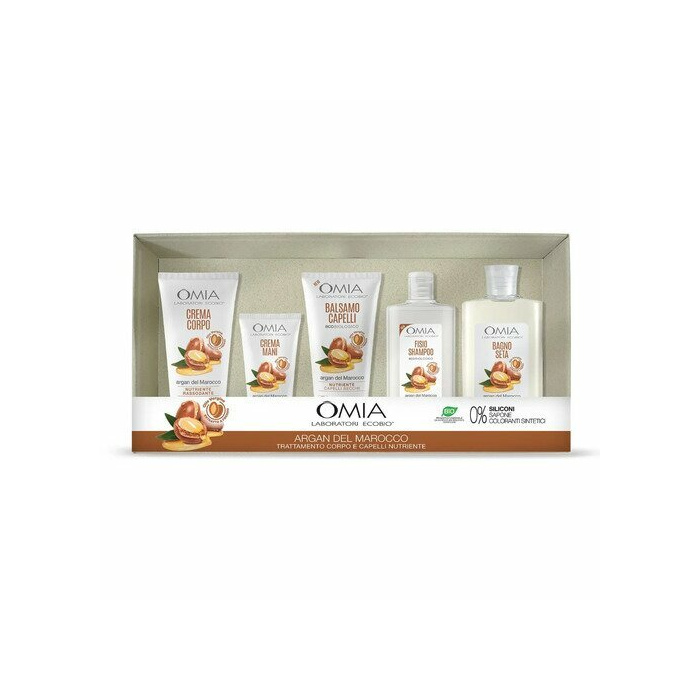 Omia Cofanetto Set BagnoSeta + Crema Corpo + Crema Mani + Shampoo ...